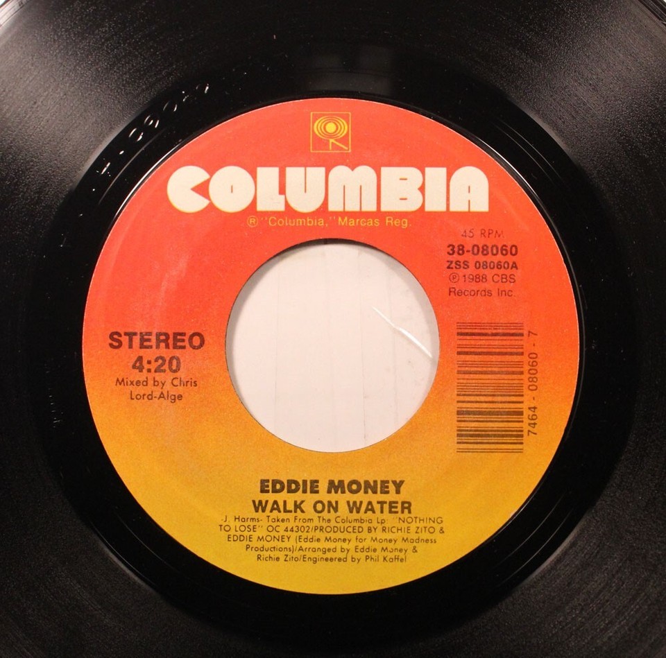 Rock Nm! 45 Eddie Money - Dancing With Mr. Jitters / Walk On Water On ...