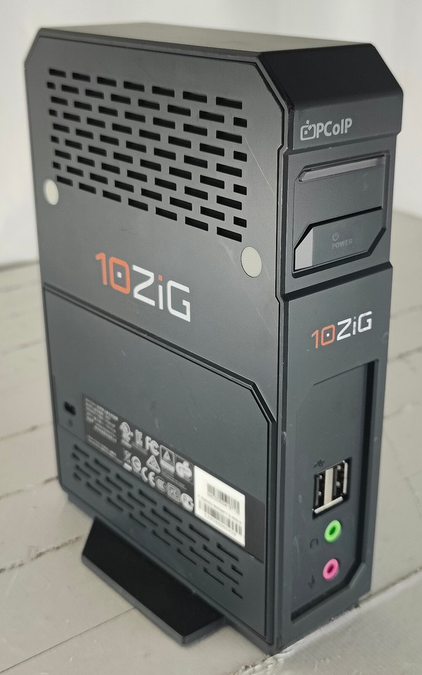 10Zig 292D Zero Client PCoIP V1200-QP 4x USB, RJ-45, 4x DVI-D No Power ...