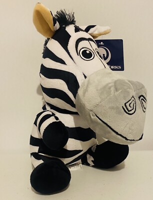 Brand New Licensed DREAMWORKS Zebra Plush - Soft Toy 25CM | eBay Australia