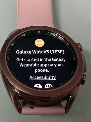 Samsung Galaxy Watch3 SM-R850 41mm Stainless Steel Case 887276430706 | eBay