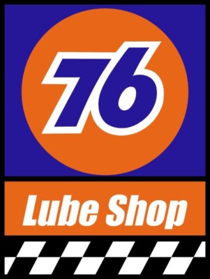 Union 76 Oil Co. LUBE SHOP NEW Sign - 24" x 30" USA STEEL XL Size | eBay
