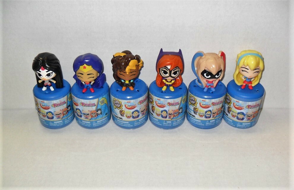 DC SUPER HERO GIRLS FASHEMS SET OF (6) LOOSE OPENED HARLEY QUINN & MORE ...