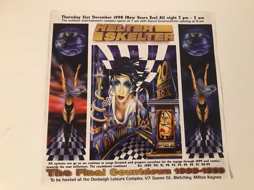Helter Skelter Presents The Final Countdown - 31 December 1998 Rave ...