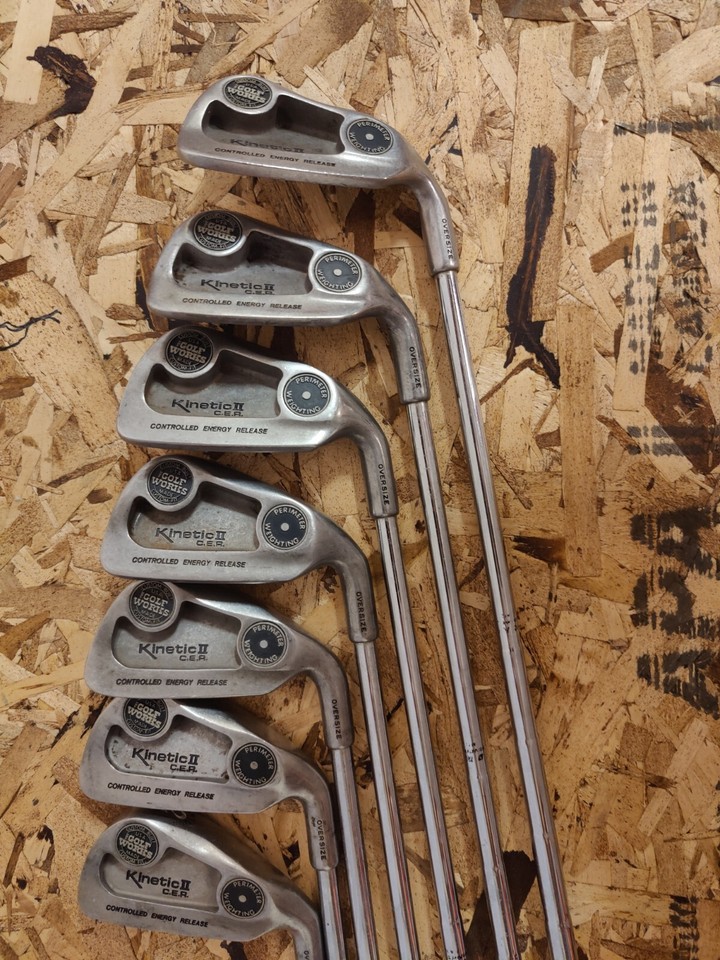 Golfworks Maltby Kinetic II CER Custom Built Oversize Irons Golf Club ...