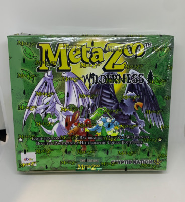 MetaZoo Wilderness eBay Exclusive Booster Box. New, Factory Sealed ...