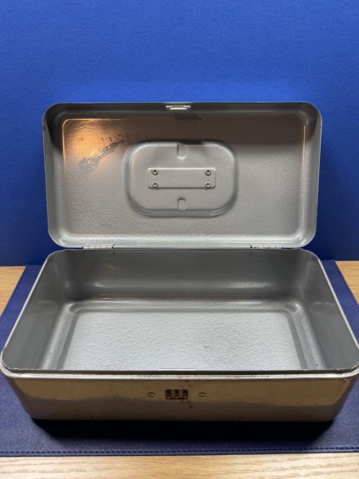 CCC Top Products Metal Cash Box Container Storage Safe No Combo Number ...