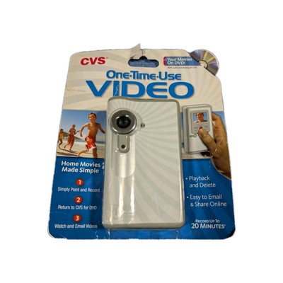 Vintage CVS One Time Use Video Camcorder New Old Stock - Sealed A1 | eBay