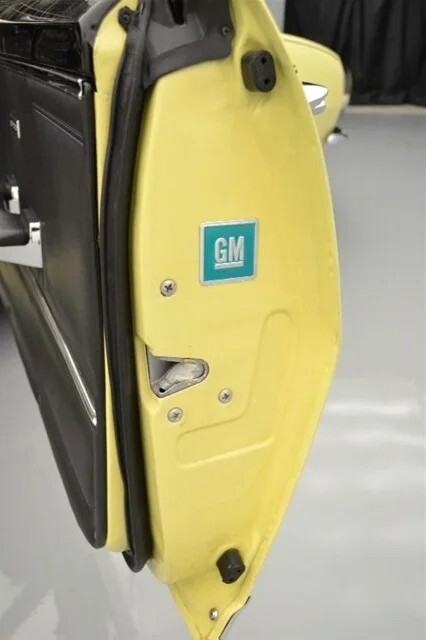 1967-70 GM MARK OF EXCELLENCE EMBLEM DOOR JAMB DECAL EMBOSSED OEM | eBay
