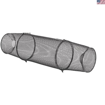 Extra-Long Crawfish Trap with Heavy-Duty Steel Mesh - Angler's ...