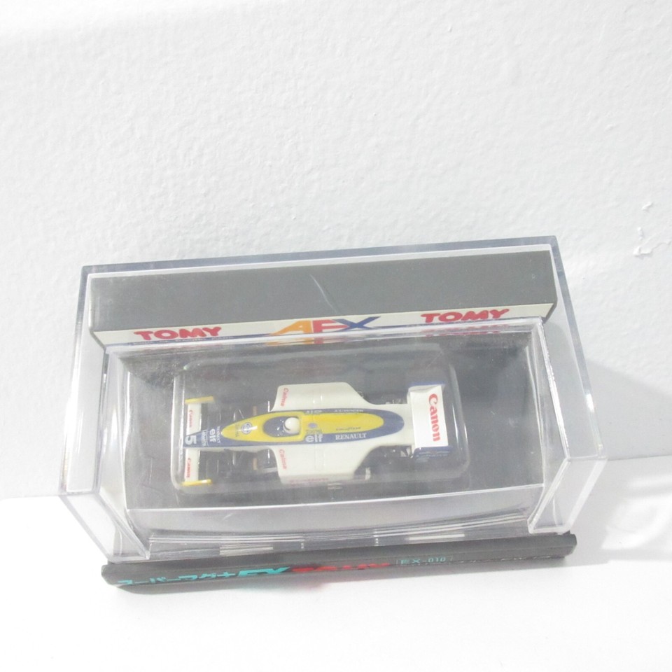 TOMY AFX JAPANESE SLOT CAR HO INDY #5 LABATT'S ELF CANON EX-010 FW 13 ...