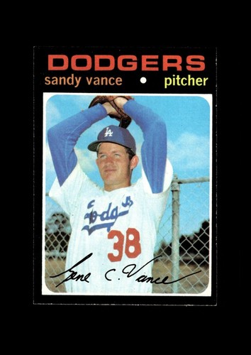 1971 Topps Set-Break # 34 Sandy Vance NR-MINT *GMCARDS* | eBay