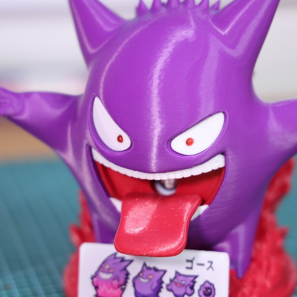 Gastly 3D Printed Pokemon Luminous New Ver Humidifier Cool Desk Decor ...