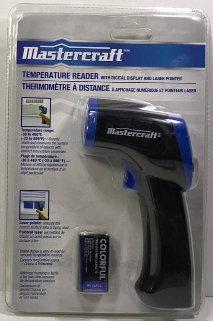 MasterCraft Temperature Reader With Display & Laser Pointer for sale ...