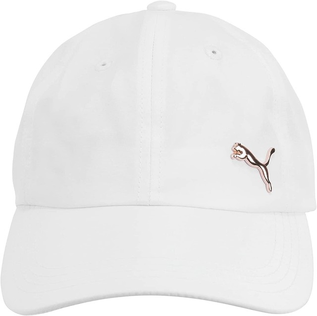 PUMA Womens Fit Moisture Wicking Performance Hat White/rose Gold RN ...