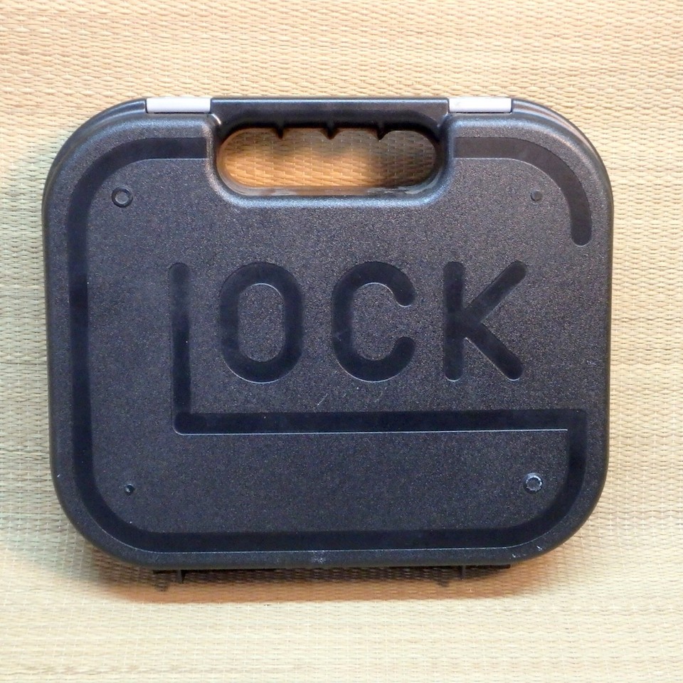 Factory Glock Pistol Gun Case Black Original OEM - PLUS Several Inserts ...