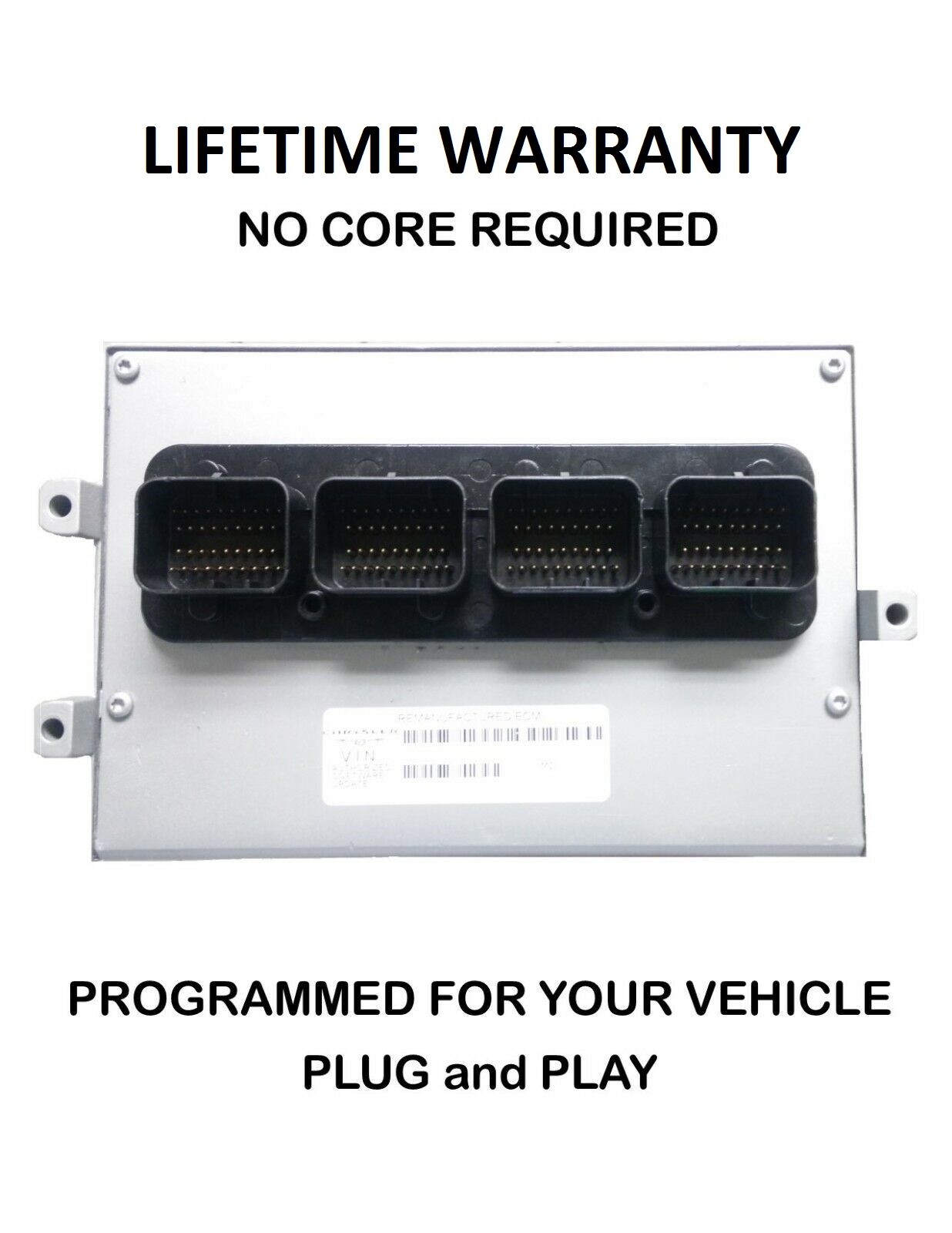 68019807AB - 08 PT CRUISER 2.4L PROGRAMMED OEM COMPUTER ECU ECM PCM ...