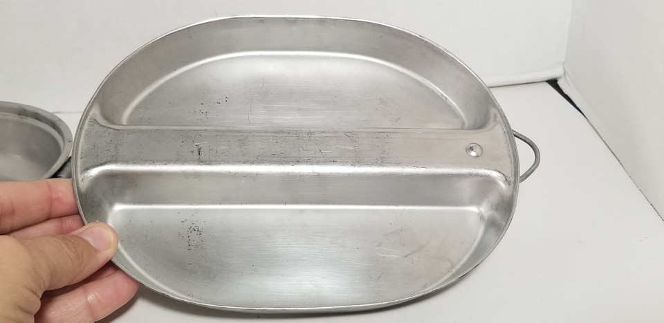 Vintage US Wyott Military Stainless Steel Mess Kit Army Dish | eBay