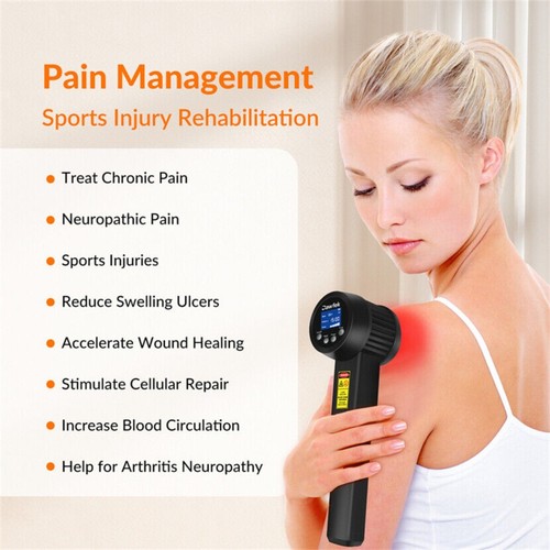 8W LLLT High Power Machine Handheld Laser Therapy Device for Muscle ...