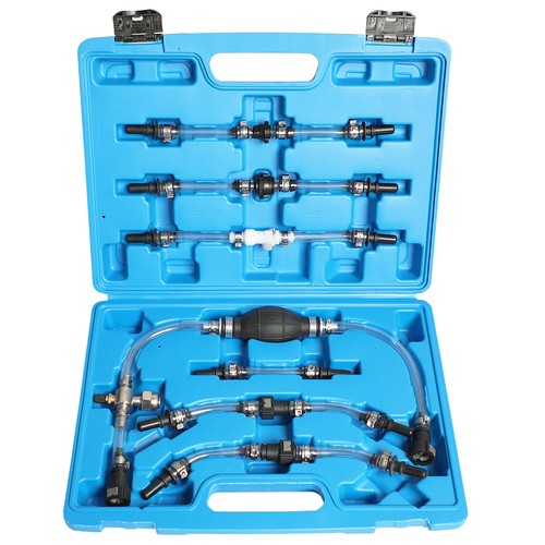Diesel Engine Fuel Primer Priming & Bleeding Tool Kit - Male Female ...