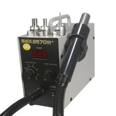 QUICK 857DW+ Adjustable Hot Air Gun Welding Bench Heater