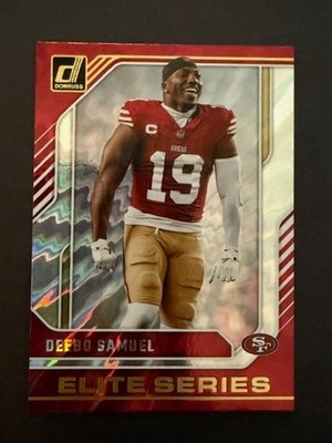 2024 Panini Donruss Elite Series Insert Deebo Samuel San Francisco ...