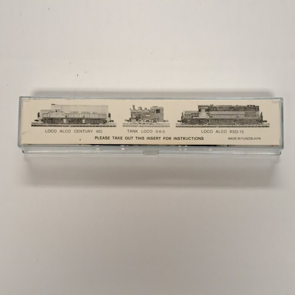 Model Power 7518 N Scale Alco Century 420 Southern Locomotive With Road ...