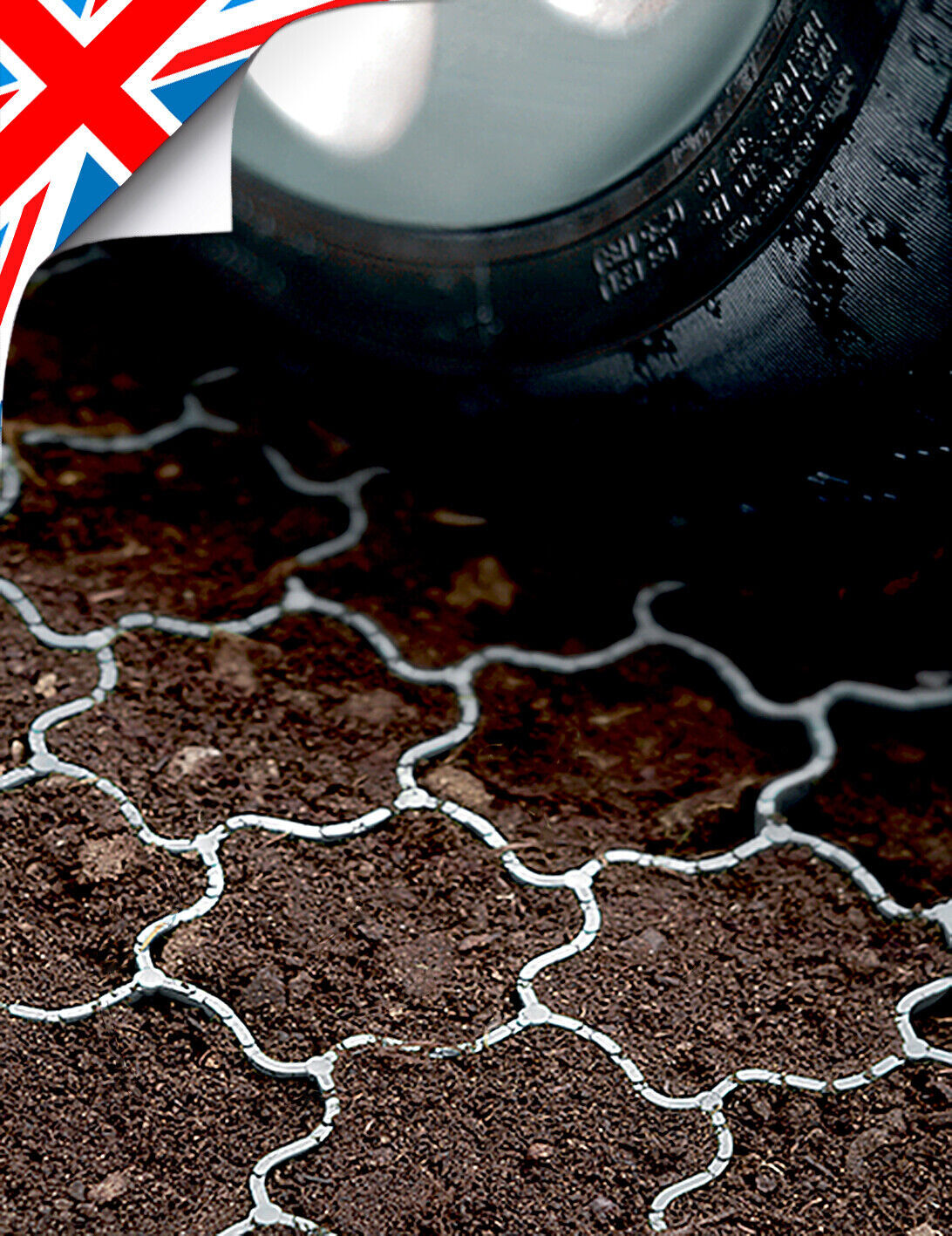 Lawn Parking GRATE / Grass GUARD Grid Drive Parking Plastic Paving ...