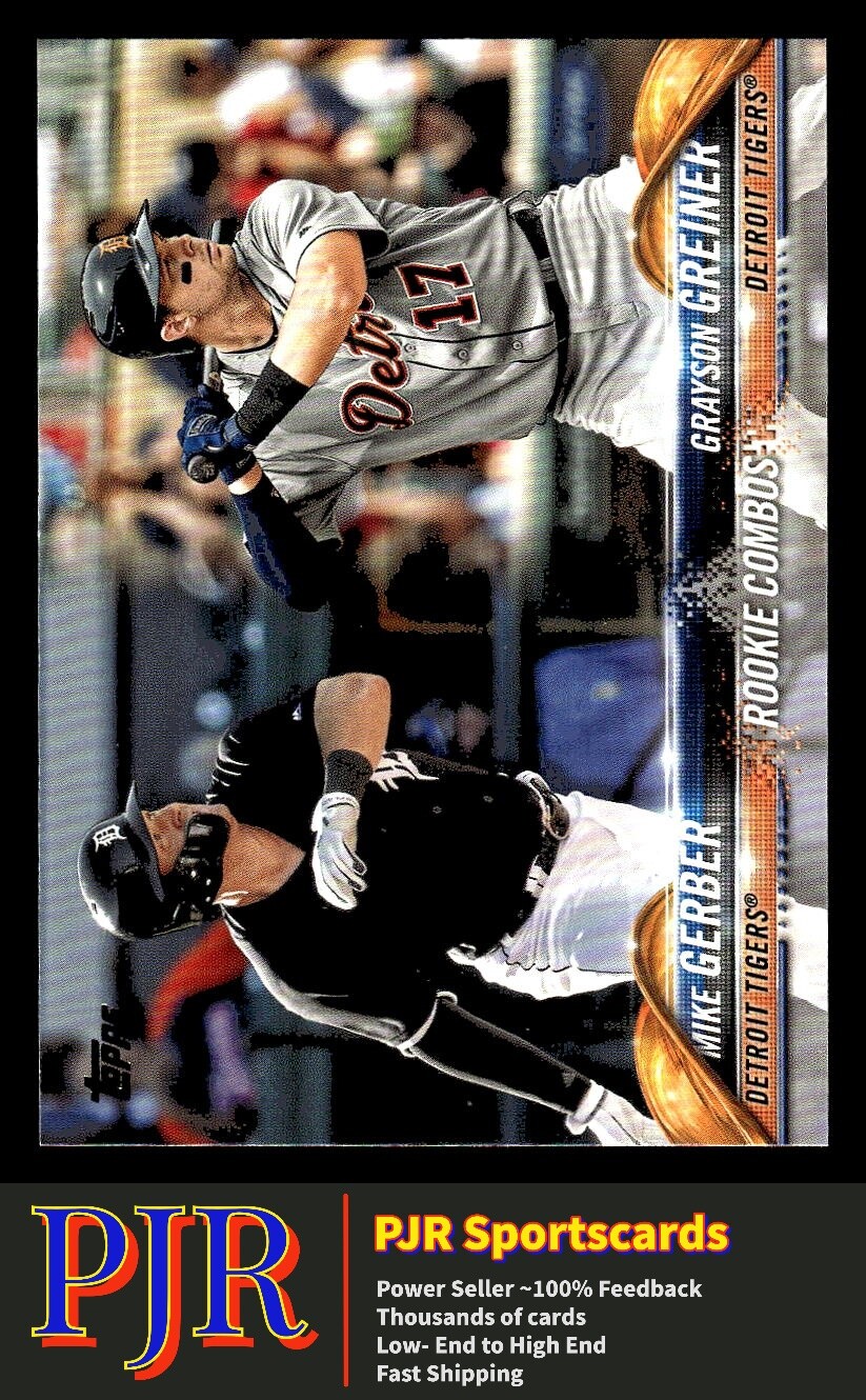 2018 Topps Update #US36 Mike Gerber / Grayson Greiner Detroit Tigers | eBay