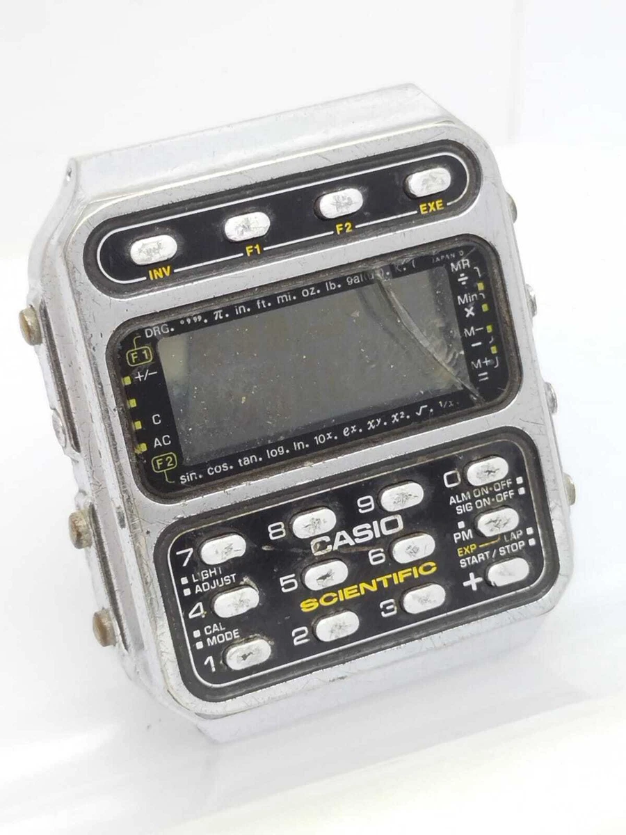Casio Scientific Calculator Watch