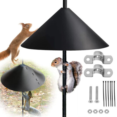 12/14/16/18 Inch Squirrel Proof Baffle Squirrel Guards for Bird Feeders ...
