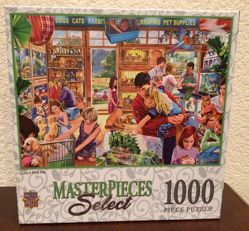 New Master Pieces Select "Lucy's First Pet" Puzzle, 19.25" x 26.75", 1000 Pieces | eBay