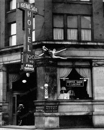 8x10 Print Genesee Hotel Suicide Mary Miller New York City 1942 #FHS | eBay