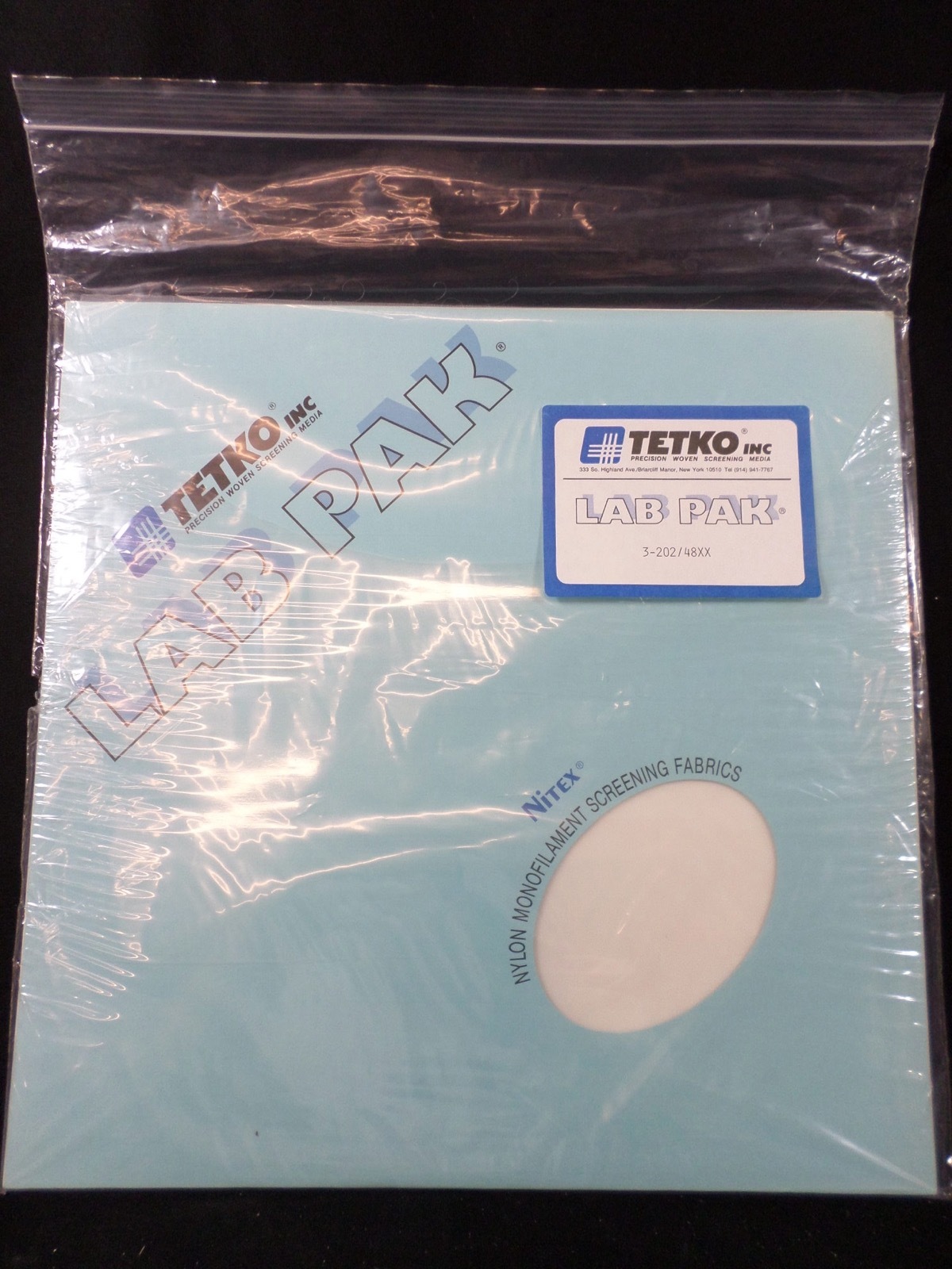 TETKO 12 x 12” Nitex Nylon 202µm Pore Monofilament Screening Fabric ...