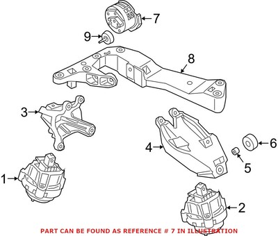 Genuine OEM Automatic Transmission Mount for BMW 22326860537 | eBay