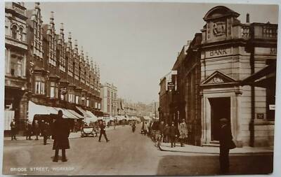 Bridge Street, Worksop. Postcard. | eBay UK