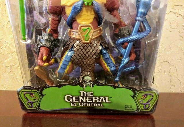 Masters of The Universe 200x General Rattlor Snakemen Figure MOTU ...