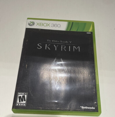 The Elder Scrolls V: Skyrim (Xbox 360, 2011) Complete with Manual and ...
