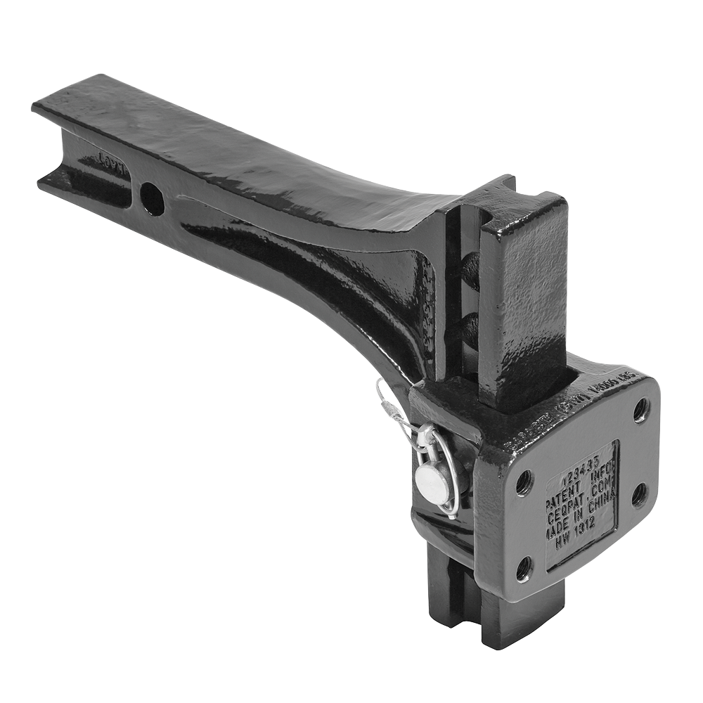 Draw-Tite Adjustable Pintle Mount 14,000 lbs. (GTW) 9-5/8 Length 4-1/4 ...