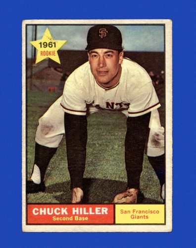 1961 Topps Set-Break #538 Chuck Hiller VG-VGEX *GMCARDS* | eBay