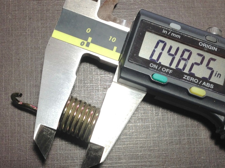 1 pc 1955-1962 Chevy Impala Corvette headlamp headlight tension spring ...