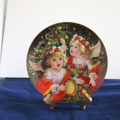 Little Angels Christmas Collector Plates by WS George Fine China | eBay