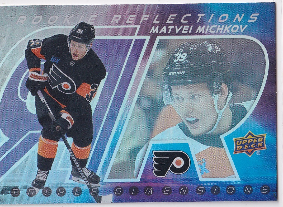 24/25 UD EXTENDED MATVEI MICHKOV RC ROOKIE REFLECTIONS INSERT #4 | eBay