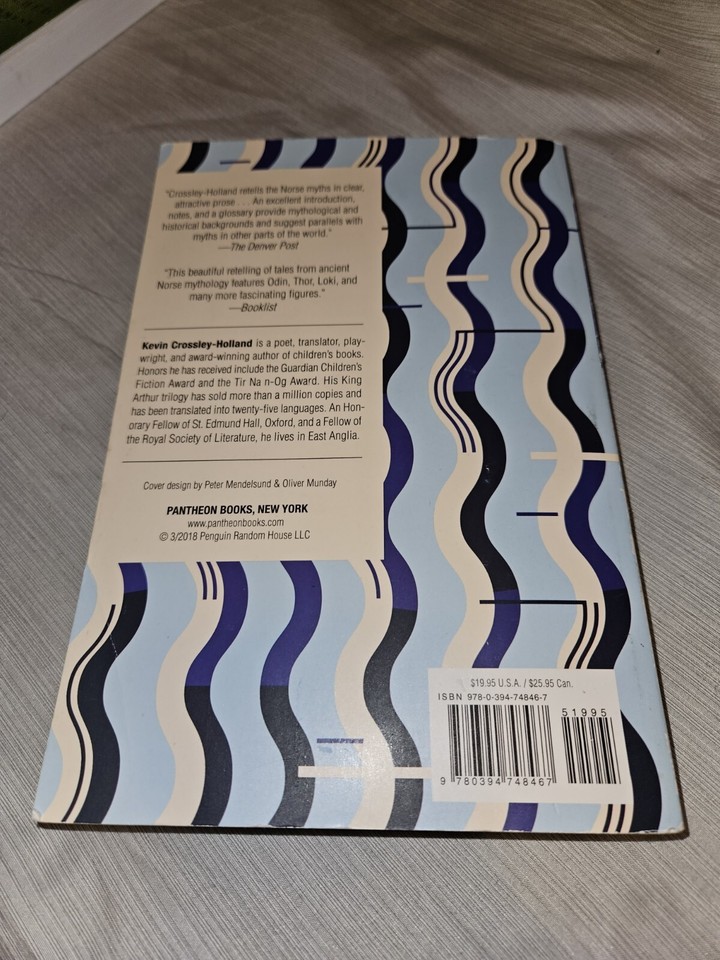 The Pantheon Fairy Tale and Folklore Library: The Norse Myths by Kevin ...