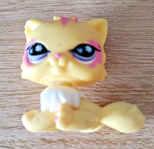 authentic littlest LPS 878 chat persan petshop PET SHOP HASBRO lot 27 ...