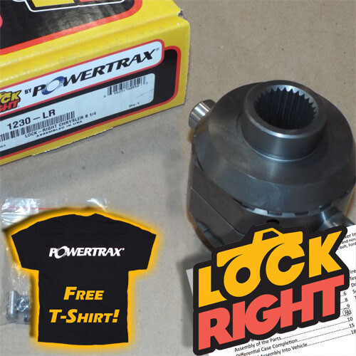 LOCK RIGHT LOCKER BY POWERTRAX - FITS DODGE/CHRYYSLER 8.25 inch - 27 ...