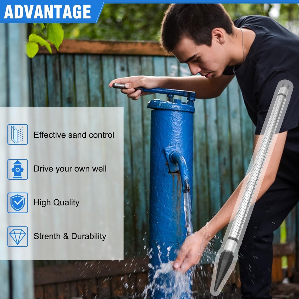 Well Point 1-1/4, Sand Points Well 1-1/4 Drive Point Well Well ...