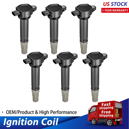 6 pack Ignition Bobinas For C1522 UF502 2006-2009 2010 CHrysler 300 ...