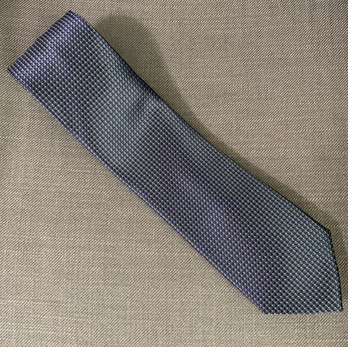 Perry Ellis Men's Neck Tie Geometric Gaines Mini Classic Navy Black NWT ...