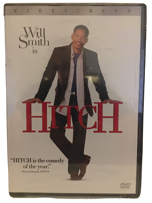 Hitch (DVD, 2005, Widescreen) Will Smith! Features! Brand New! Factory ...