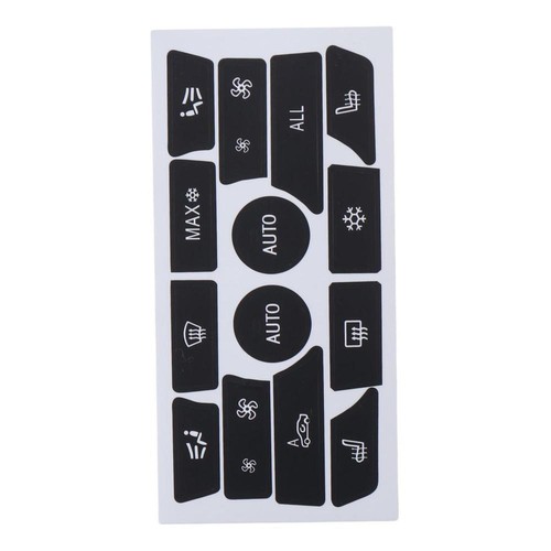 PVC AC Button Stickers Compatible with BMW 5 Series 2009-2015 | eBay ...